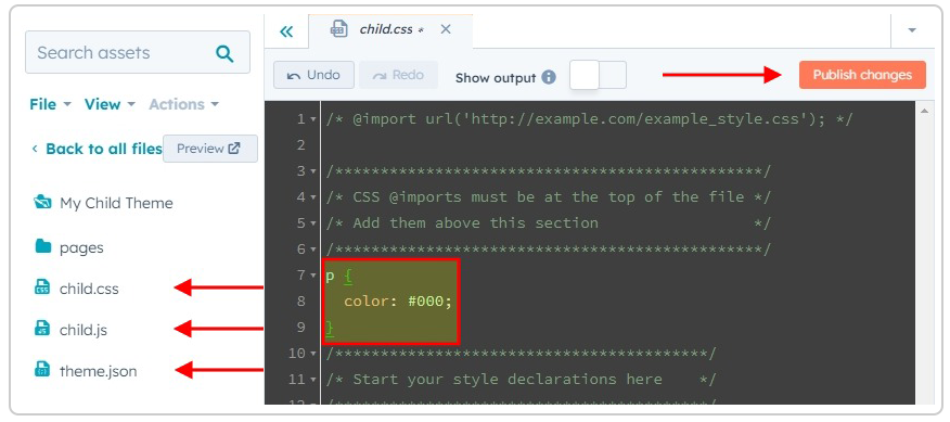 How to Create a Child Theme with HubSpot's Drag and Drop